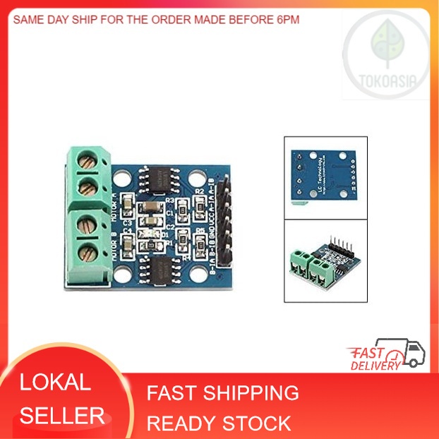 Jual (Local Stock) Stepper Motor Dual DC Driver Control H-Bridge Board ...