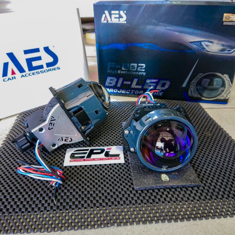 Jual Projie Proji Projector BILED AES F2 F002 65 Watt 3 Inch High Power ...