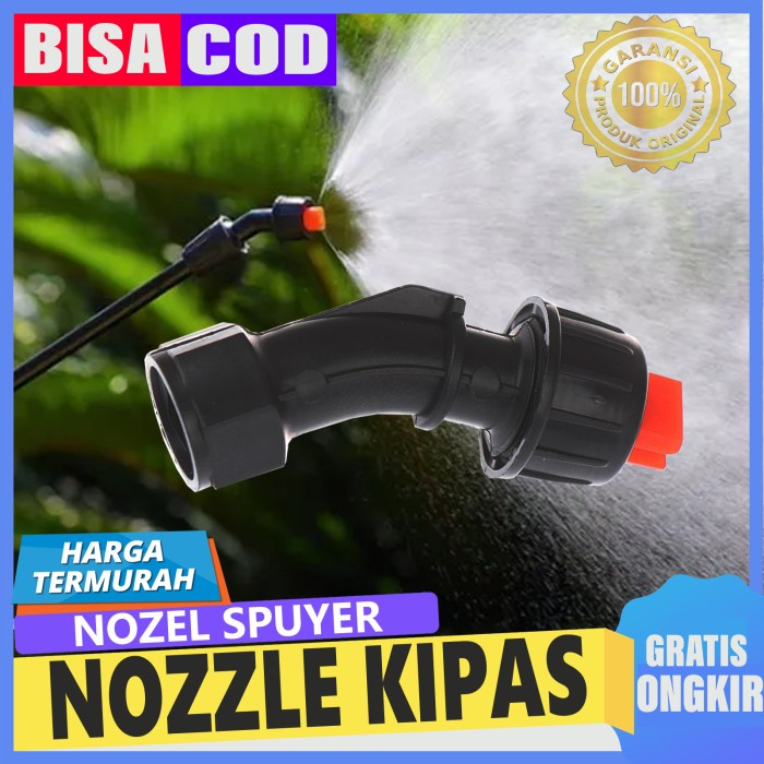 Jual Nozzle Semprotan Pertanian Elektrik - Model menyebar seperti Kipas ...