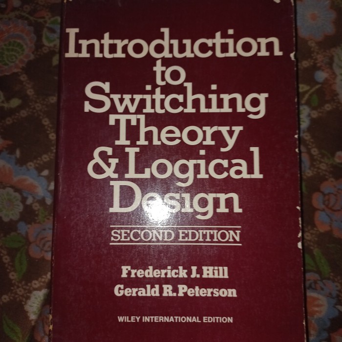 Jual Buku Introduction to Switching theory & Logical Design | Shopee ...