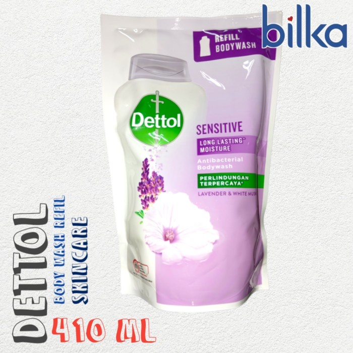 Jual DETTOL Body Wash Sensitive 410ml | Shopee Indonesia