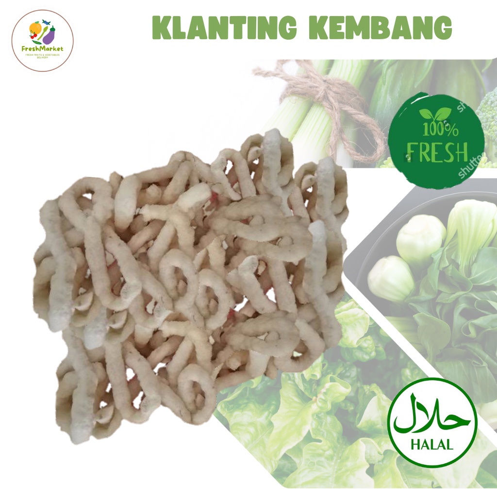 Jual Kelanting Kembang 250 Gram Freshmarketlampung | Shopee Indonesia