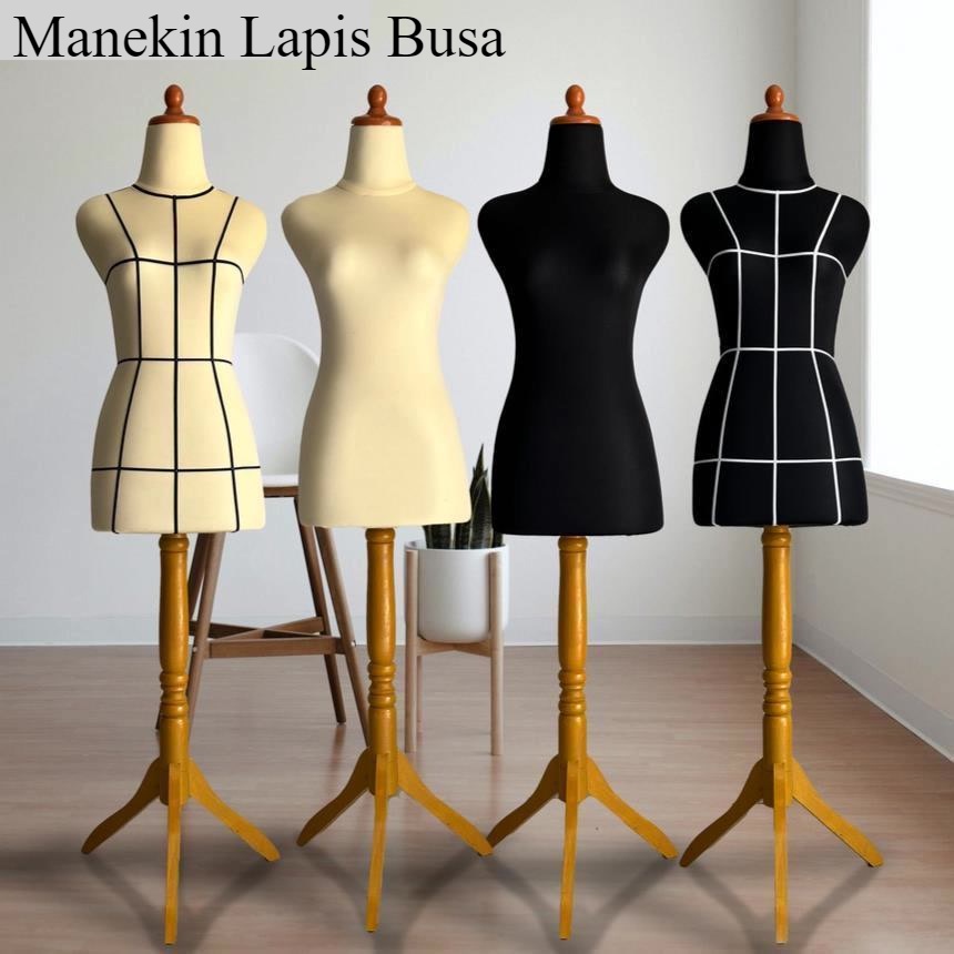 Jual Manekin Wanita Lapis Busa | Patung Baju Wanita | Dressmaker ...