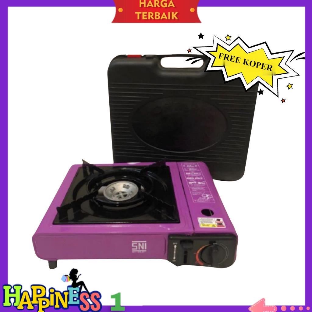 Jual Kompor Gas Portable 1 Tungku Kompor Portable Gas 2 In 1 Kompor ...