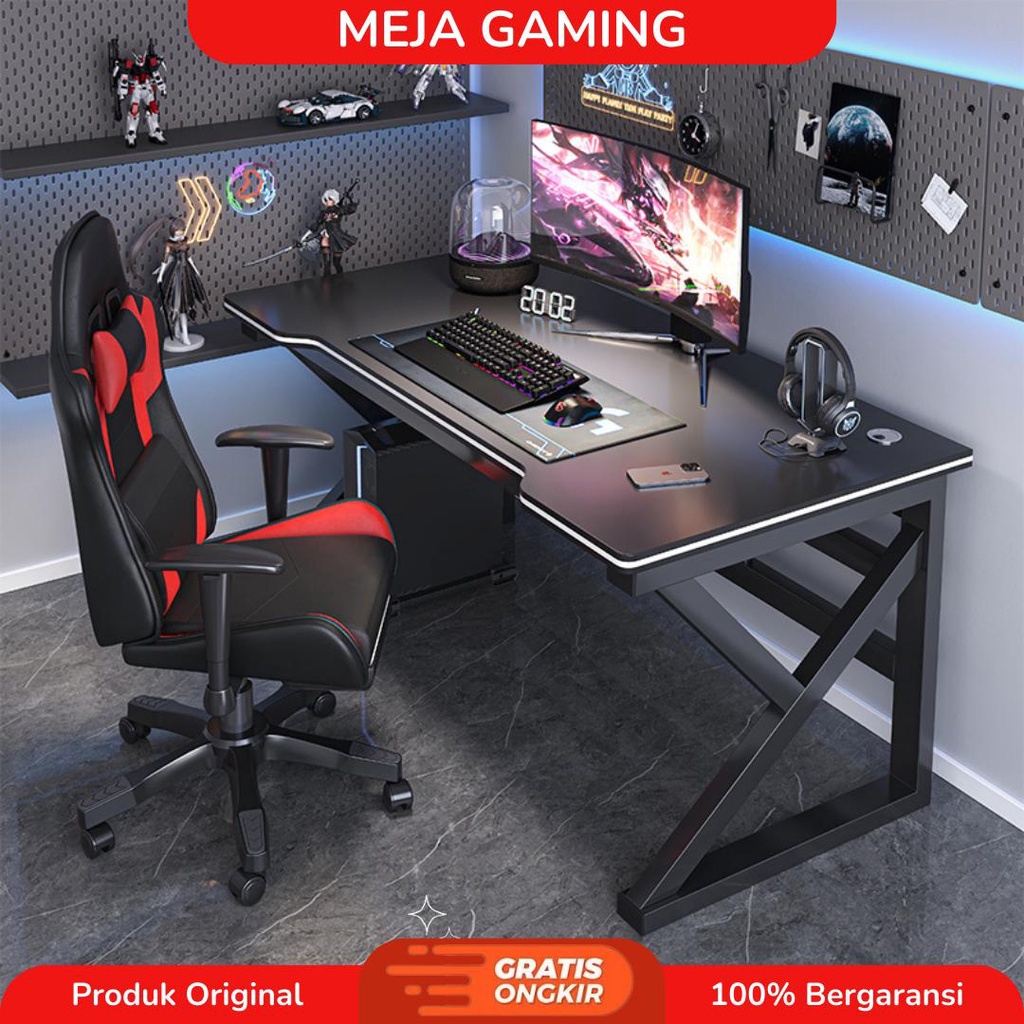 Jual Meja Gaming Modern Meja Belajar Futuristik Meja Komputer Laptop ...