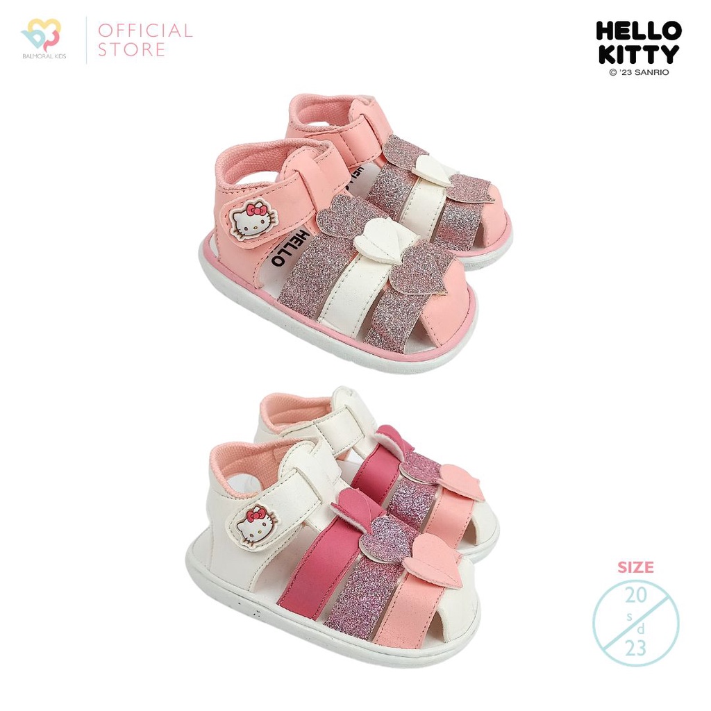 Jual Sepatu Sandal Cicit Anak Girls Hello Kitty Usia 1 - 3 Tahun KT ...