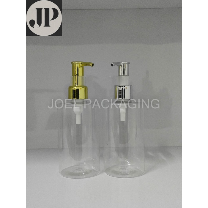 Jual Botol Rf Dioly 250 Ml Clear Pump Clip Oil Gold Silver Luxury Pet ...