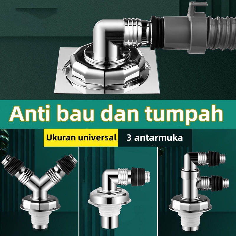 Jual Floor drain mesin cuci stainless/Floor Drain set /Floor drain ...