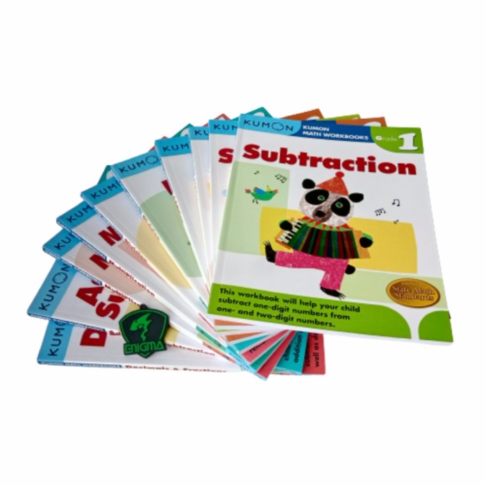 Jual BUKU KUMON MATH WORKBOOK SET ISI 10 BUKU BAHASA INGGRIS ...