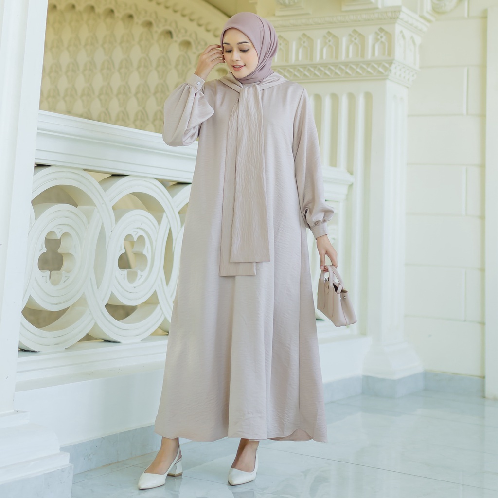 Jual Lozy Hijab - Sorai Dress (Dress Pita Korea Primavera) | Shopee ...