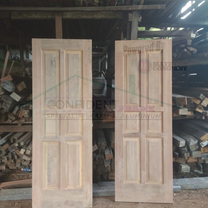 Jual Daun Pintu KAMPER/Pintu Kayu Panel Klasik/Daun Pintu Kayu KAMPER ...