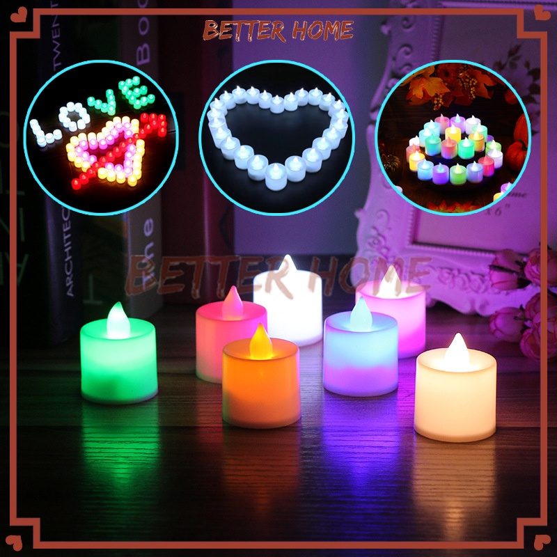 Jual Lampu Lilin Elektrik/ Lampu Hias LED Lilin Mini Portable/Electric ...