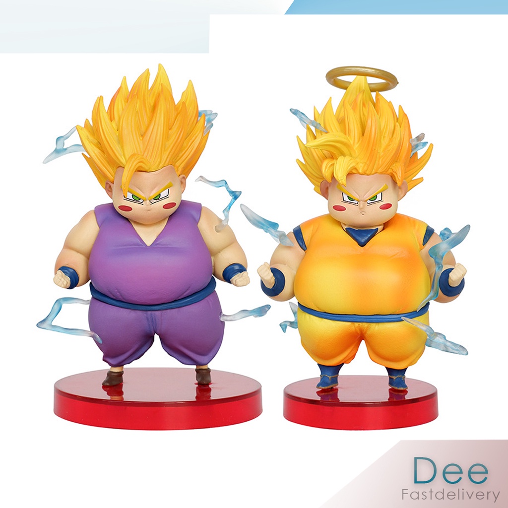 Jual Dragon Ball G5 Fat boy Goku Gohan 13cm action figure PVC | Shopee ...