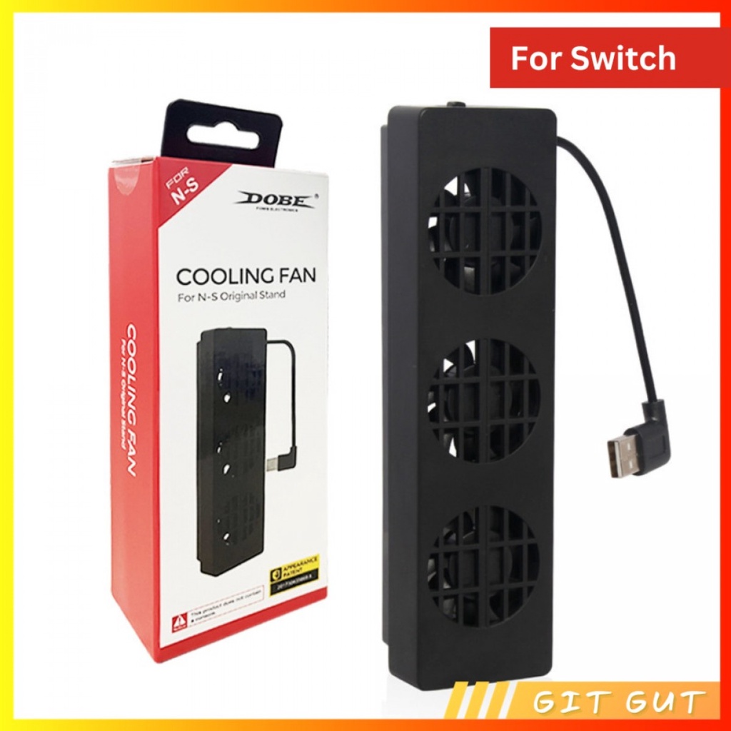 Jual Nintendo Switch V1 V2 Dobe Dock Cooling Fan Kipas Pendingin Heat ...
