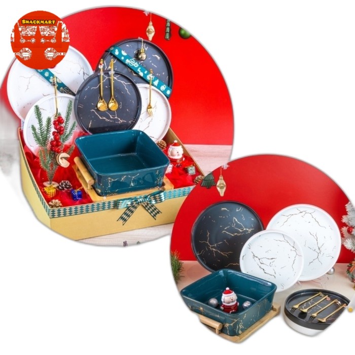Jual Parcel Natal Premium Set Christmas Peralatan Makan / Hampers Natal ...