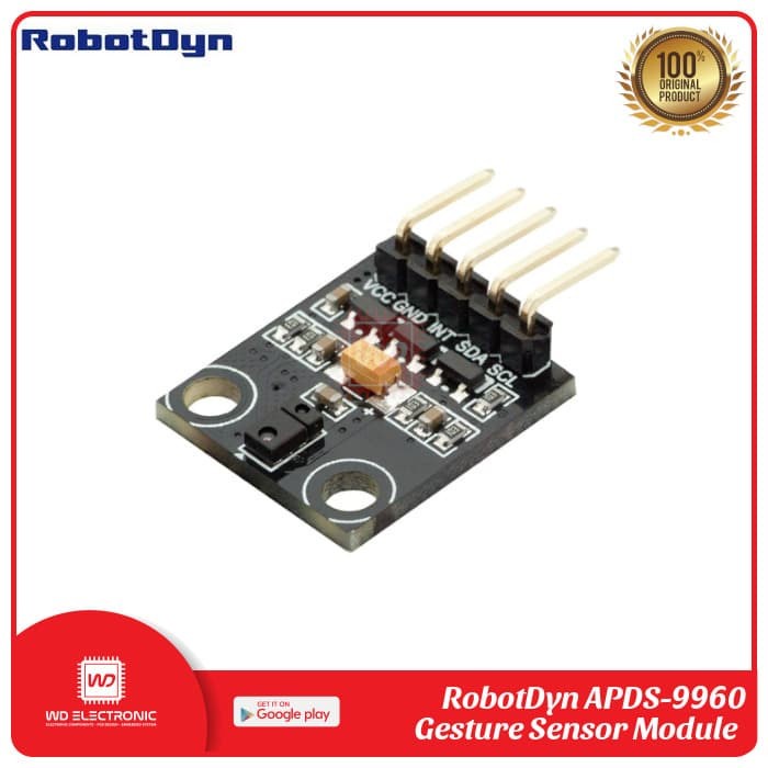 Jual GESTURE SENSOR APDS-9660 MODULE ROBOTDYN APDS9660 LIKE GY-9660 ...