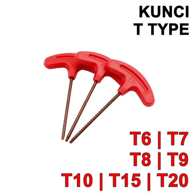 Jual Kunci Torx T8 Bintang Screw Bubut Facemill Milling Wrench T 8 ...