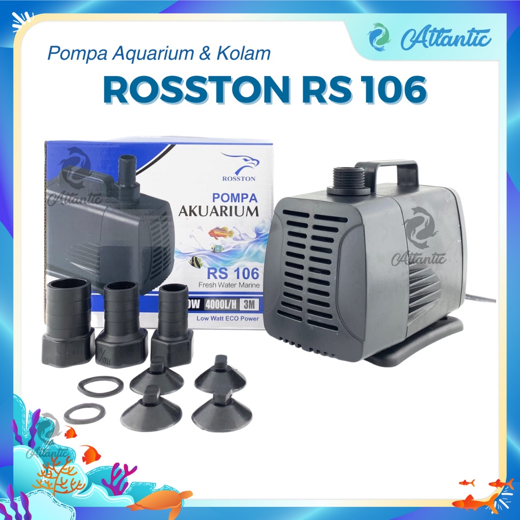 Jual POMPA ROSSTON RS 103 104 105i 106 Water Pump Pompa Aquarium Kolam ...