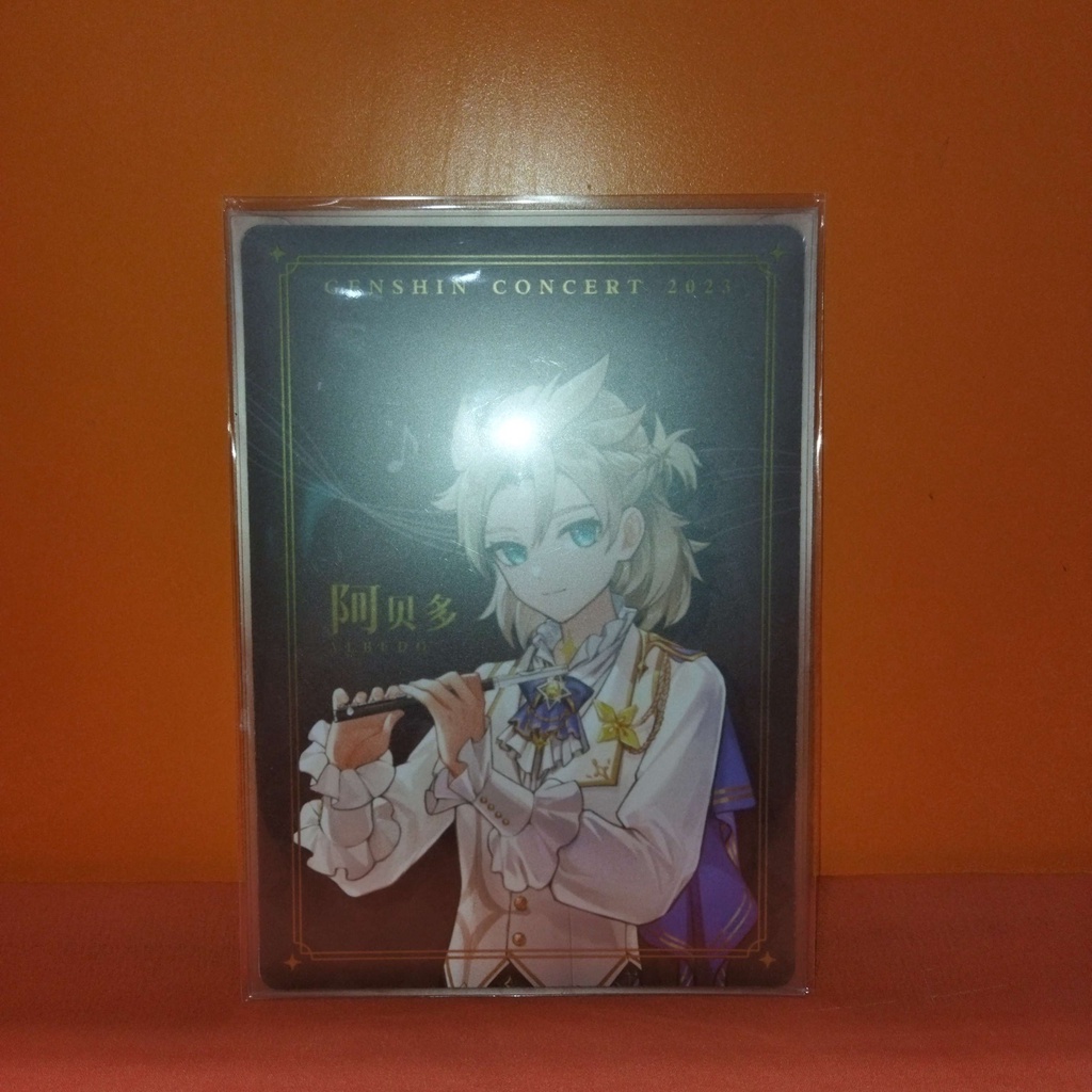 Jual Albedo Genshin Concert 2023 Earthly Chapter Photo Card - Genshin ...