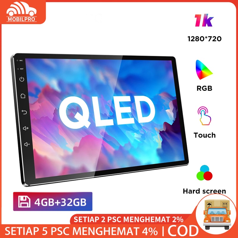 Jual 7-9-10 Inch Car Android 10 Navigasi 4+32G IPS Screen Head Unit Untuk Car Radio Mobil TOYOTA ...