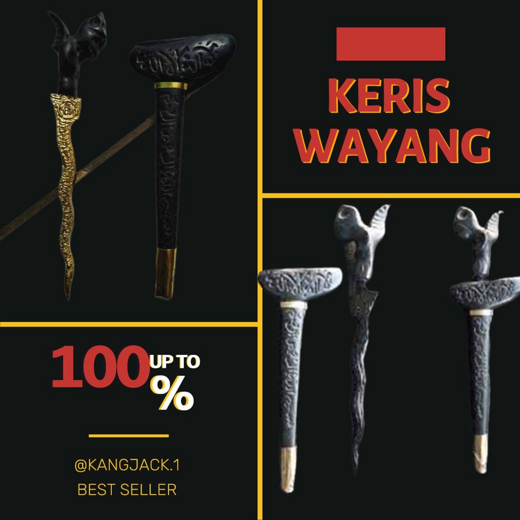 Jual Miniatur keris besi pamor kaligrafi/KOLEKSI CANTIK DAN ILEGAN ...