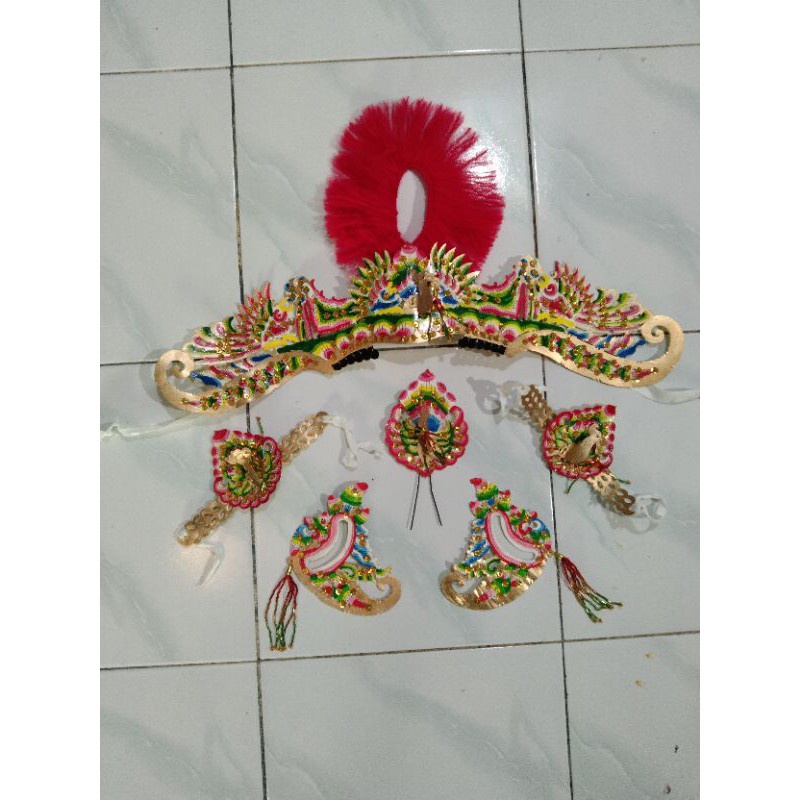Jual aksesoris tari jamang golek srimpi - Satu Set Irah - Irahan Tari ...