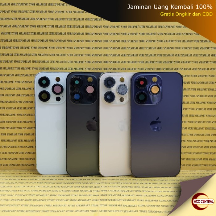 Jual Housing Back Casing IP 14 Pro / 14 Pro Max - Backdoor Kesing ...