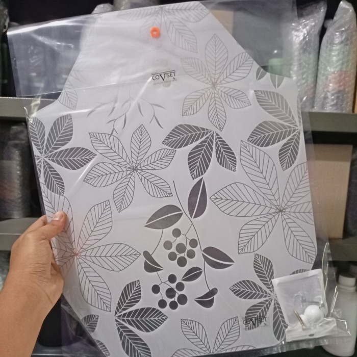 Jual [Promo] COVSET Cover Penutup WC Closet Jongkok - Putih, Packing ...