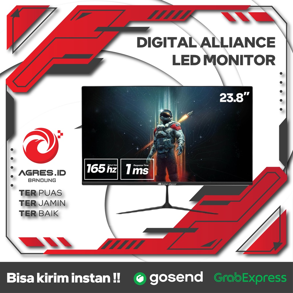Jual DIGITAL ALLIANCE LED MONITOR IPS 24 INCH 165HZ | Shopee Indonesia