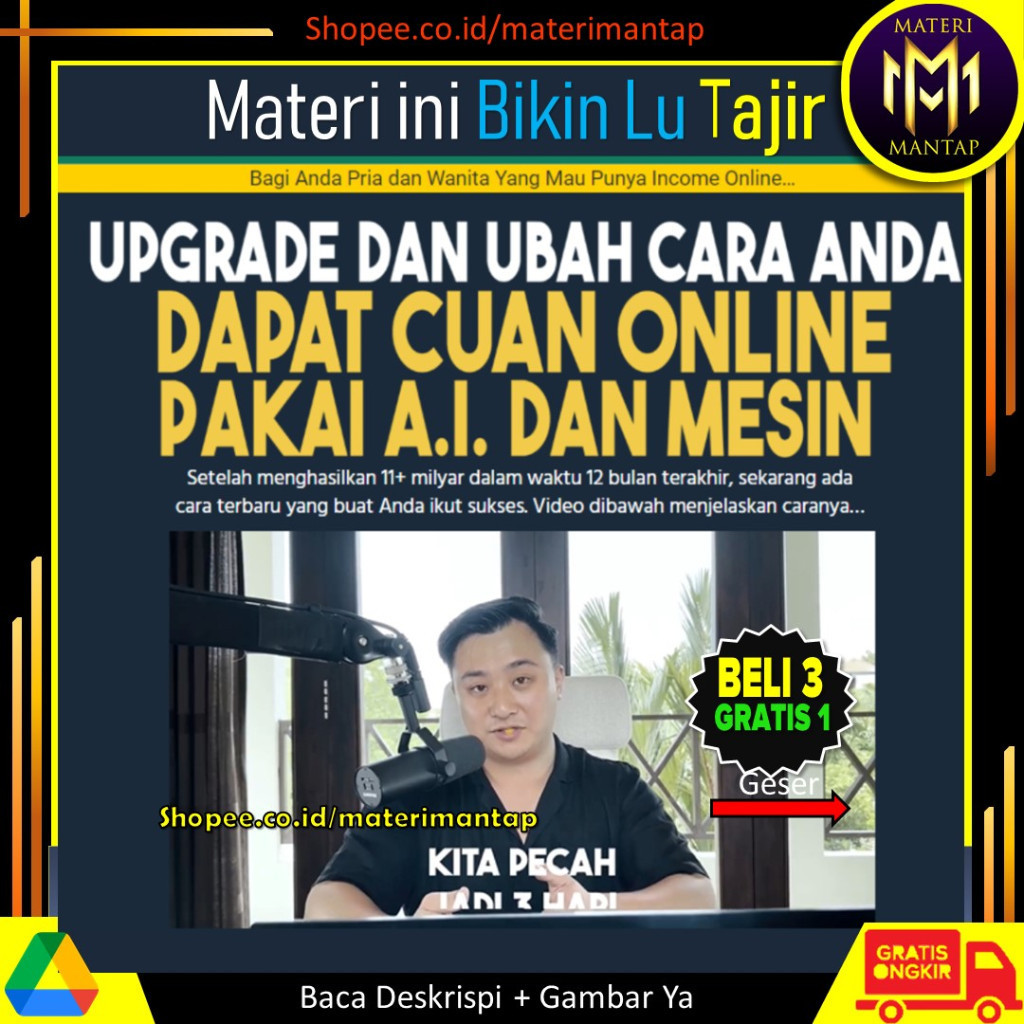 Jual Ecourse Jago Cuan 2023 PAKAI AI MineStack Pakai ChatGPT Cocok Untuk Bisnis Digital ...