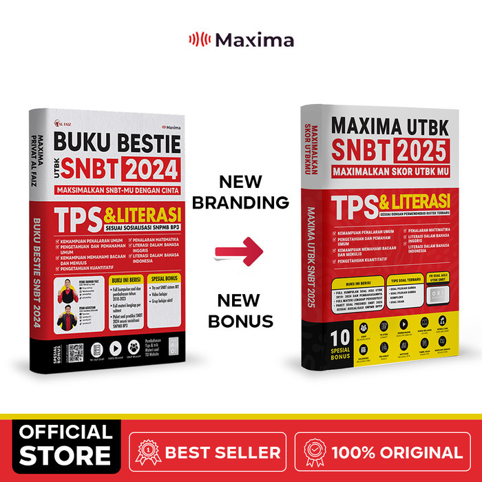 Jual Buku MAXIMA UTBK SNBT 2025 TPS dan Literasi | Shopee Indonesia