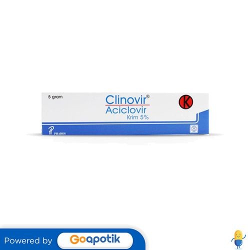 Jual Clinovir Cream Isi 5 Gram Tube | Shopee Indonesia