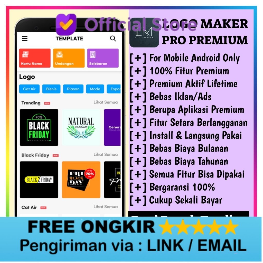 Jual Logo Maker Pro Premium Android Lifetime | Shopee Indonesia