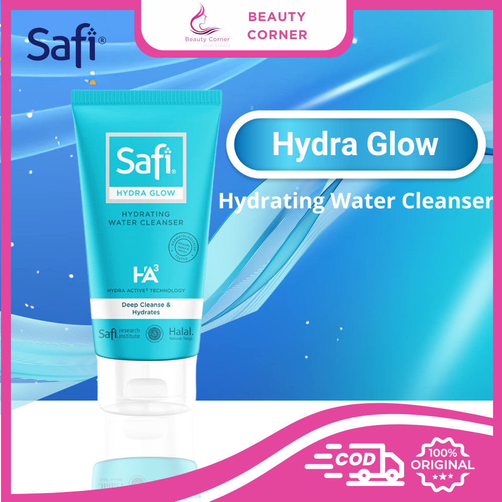 Jual Safi Hydra Glow Hydrating Water Cleanser - 125ml | Shopee Indonesia