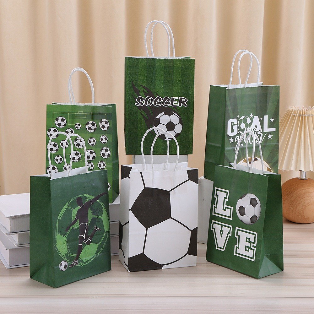 Jual Paperbag snack hadiah tema SPORT Bola goodie bag ultah anak cowok ...
