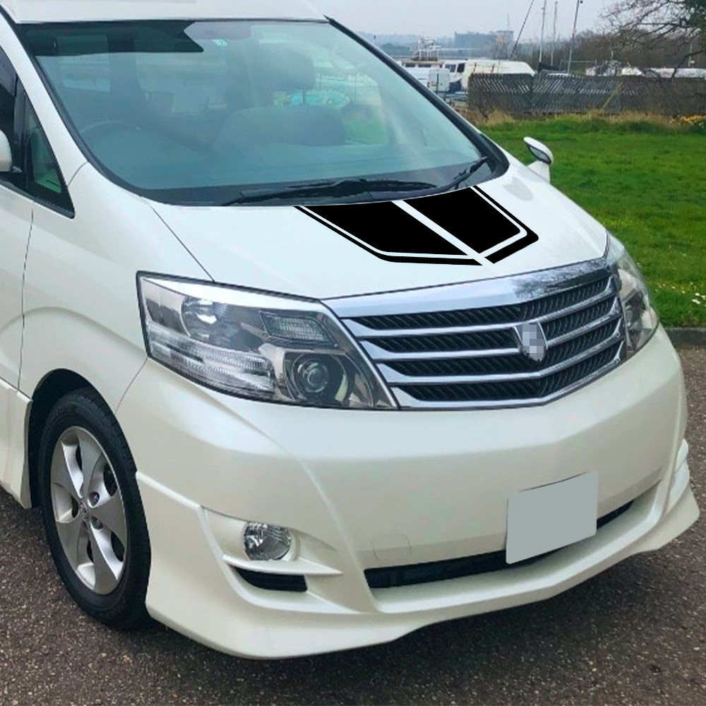 Jual Van Hood Stickers For Toyota Alphard Vellfire MVP Car Camper ...