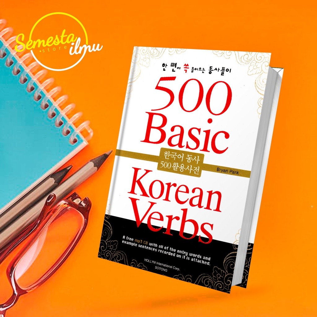 Jual 500 Basic Korean Verb | Bryan Park | Shopee Indonesia