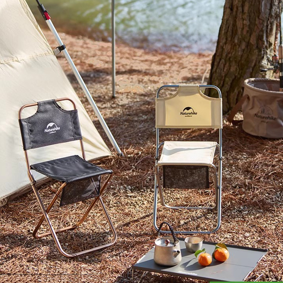 Jual camping foldable chair portable trekology folding chair relax ...