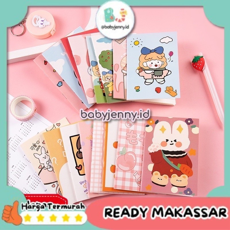 Jual [babyjenny.id] J503 Buku Tulis Mini Notebook / Buku Tulis Memo ...