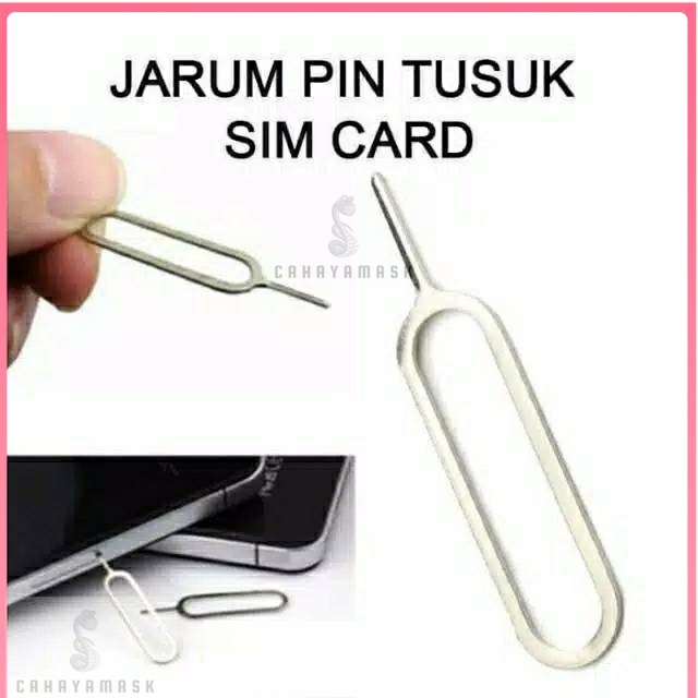 Jual COLOKAN SIM CARD - JARUM TUSUKAN HANDPHONE - SIM EJECTOR | Shopee ...