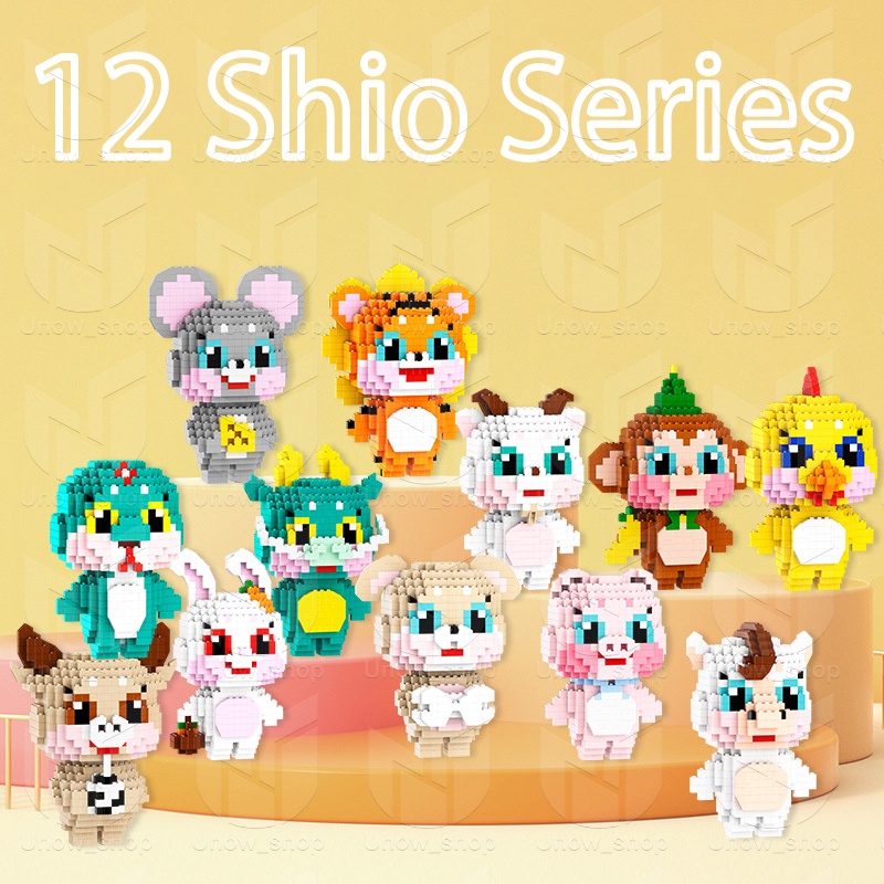 Jual Nano Block 12 SHIO Series - 3D Drawings | Bricks education Nano ...