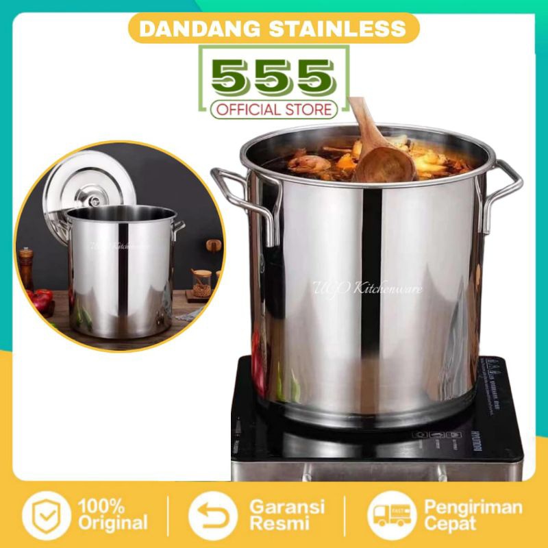 Jual Panci Dandang Jumbo Stainless Panci Mie Ayam Bakso Stainless ...