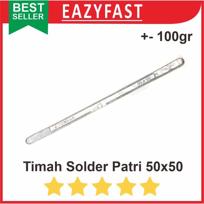 Jual Timah Solder Las Patri 50x50 100gr Batang Batangan Radiator ...