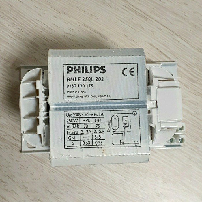 Jual PHILIPS Travo BHL BHLE 250 Watt 400 Watt Ballast Lampu HPI-T HPIT ...