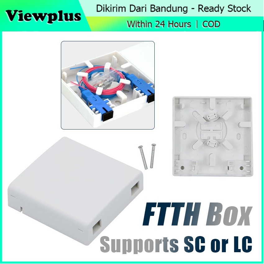 Jual Roset 2 Core Kosongan | Roset FO 2 Core | FTTH Fiber Optic ...