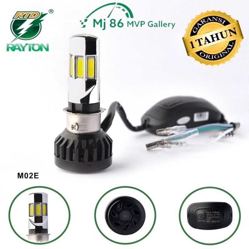 Jual Lampu Led Rtd 6 Sisi Original Type H4 Dan H6 Cocok Untuk Semua ...