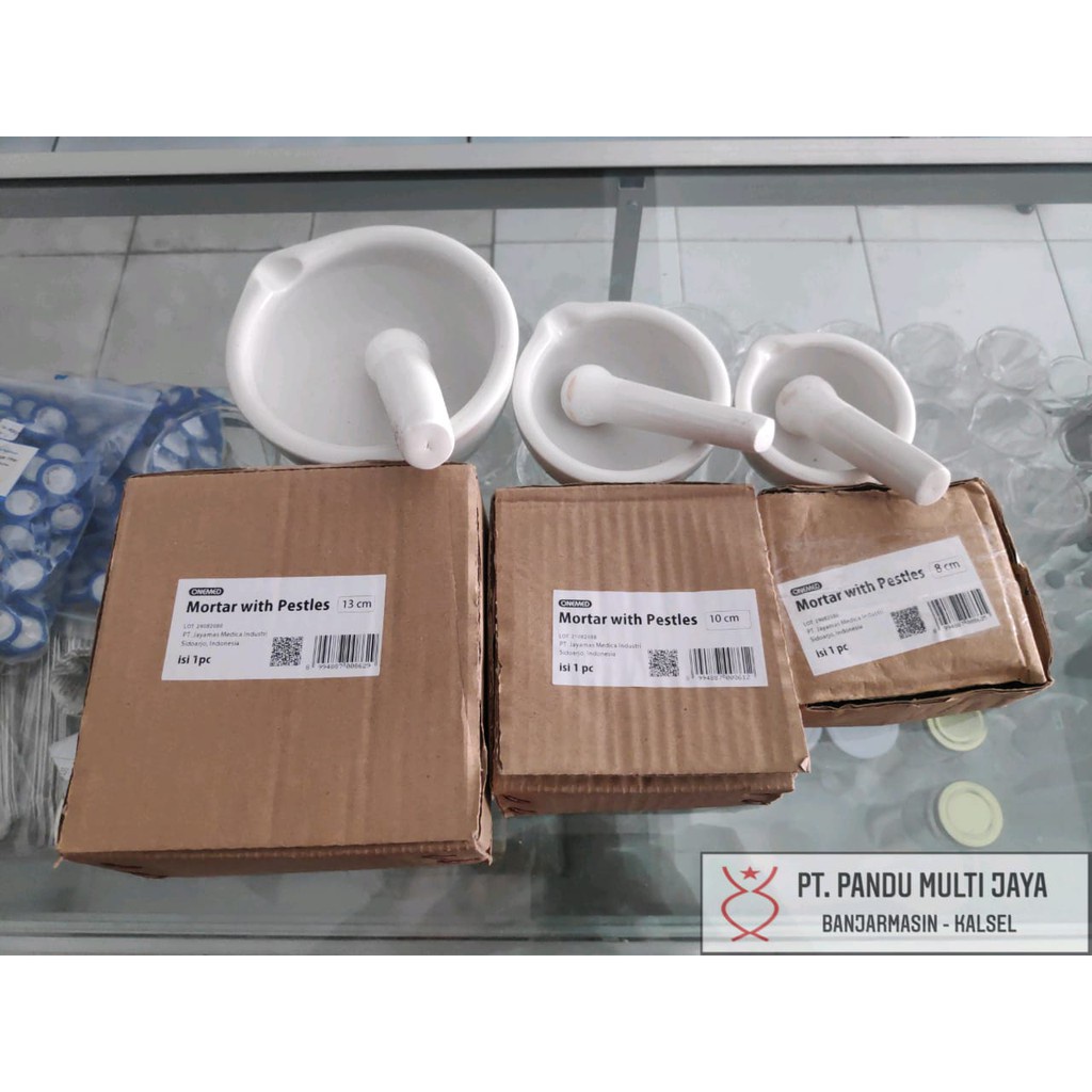 Jual Mortir + Stemper OneMed / Mortar Pestle Lumpang Alat Penumbuk ...