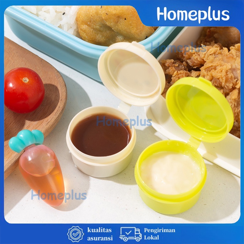Jual HomePlus 1pcs Botol Wadah Dressing Bento Mini Portabel Botol Wadah ...