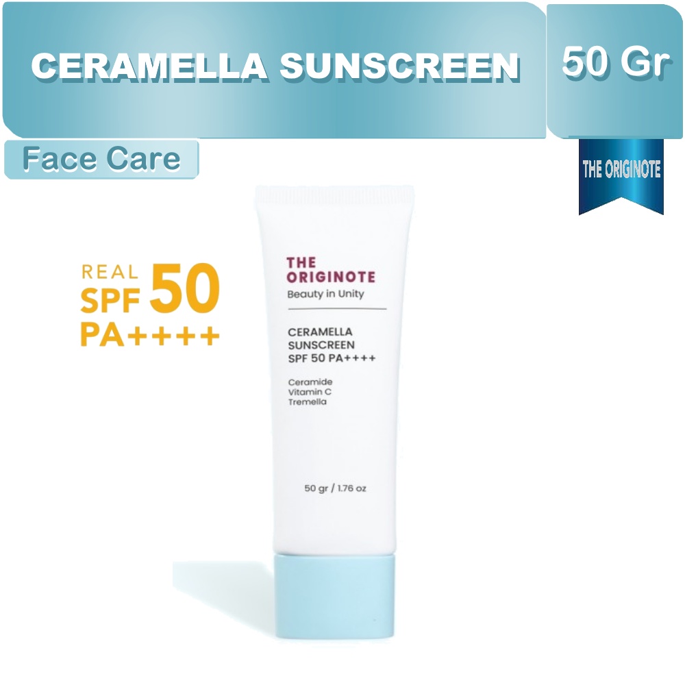Jual ( Ready Stok ) THE ORIGINOTE Ceramella Sunscreen SPF 50 PA+++ 50gr ...