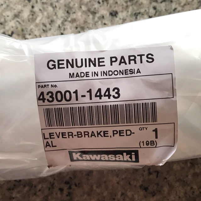 Jual Pedal Rem Lever Brake Kawasaki Blitz ori 43001 1443 | Shopee Indonesia